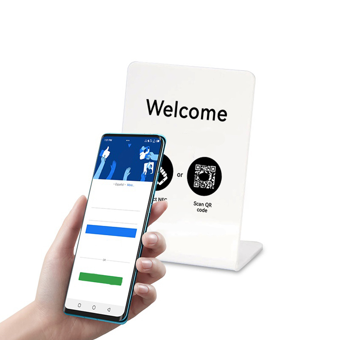 Custom embeded NFC Stand